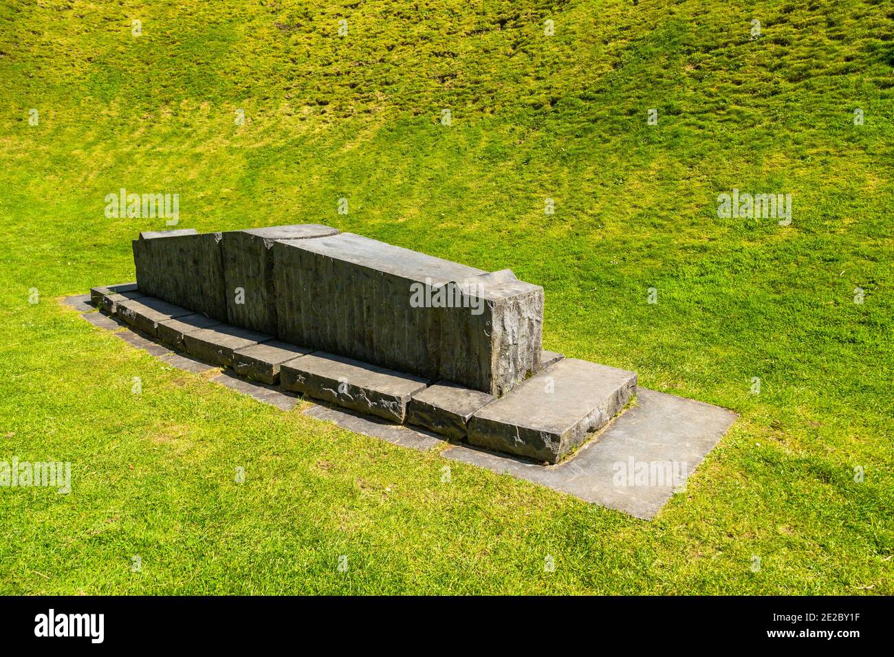 The Irish Sky Garden Crater, Skibbereen, West Cork. Ireland Stock Photo ...
