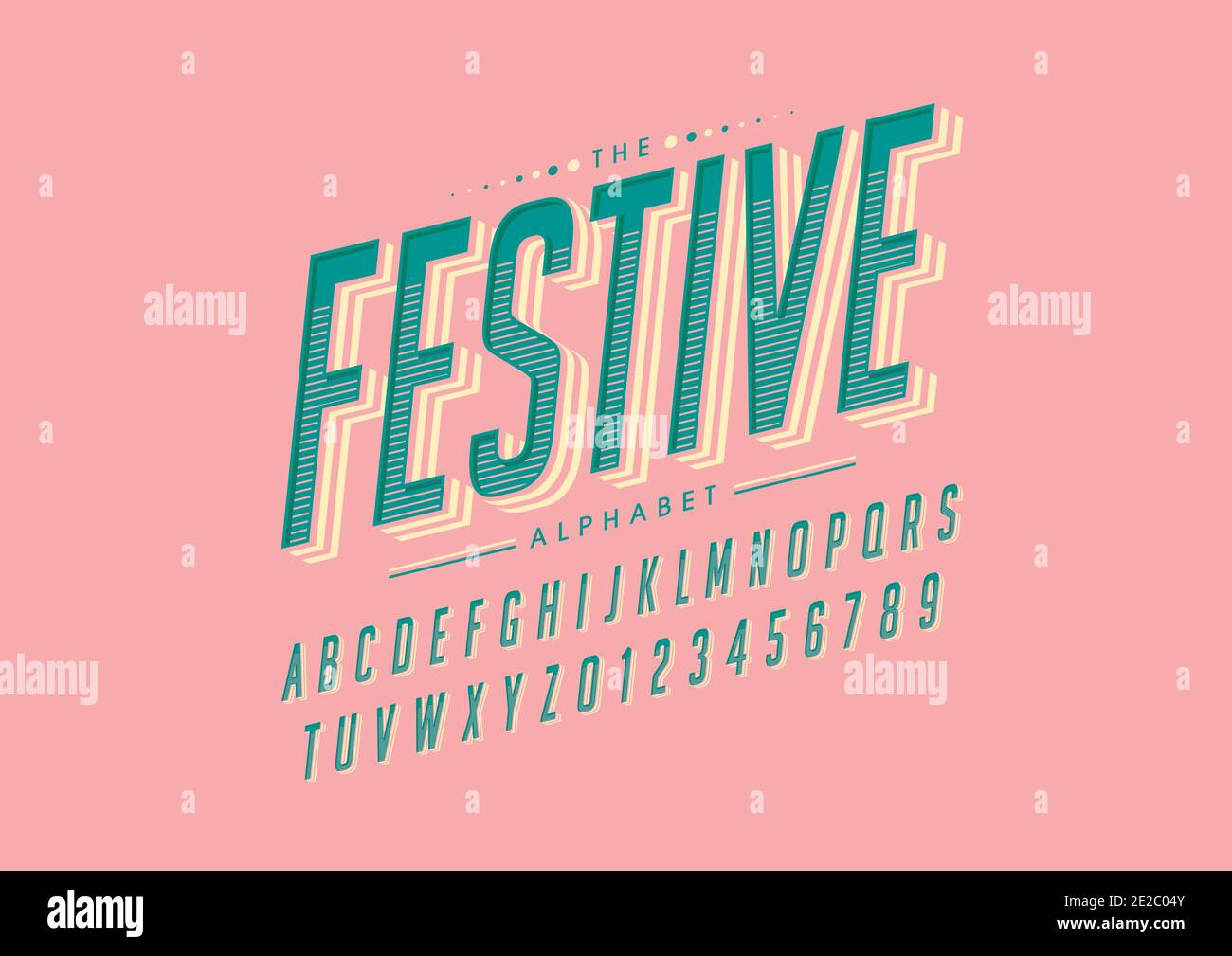 Vector of stylized alphabet and font Stock Vector Image & Art - Alamy