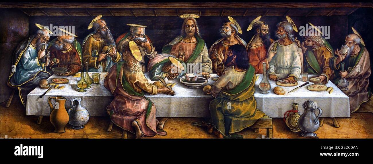 Last Supper 1488 by Crivelli Carlo 1430-1494 Italian, Italy (Last ...
