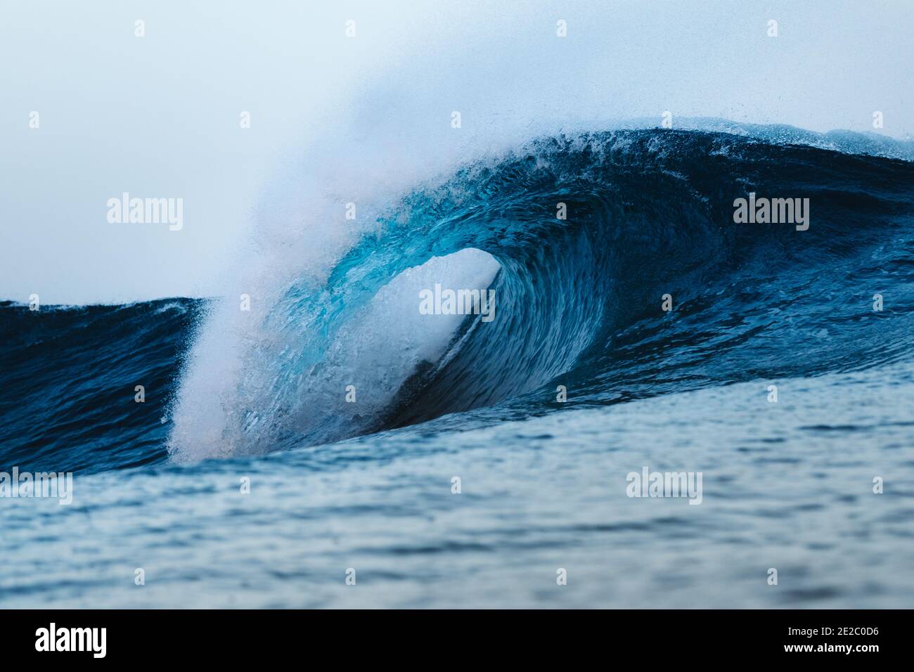 Powerful azure ocean surf on hi-res stock photography and images - Alamy