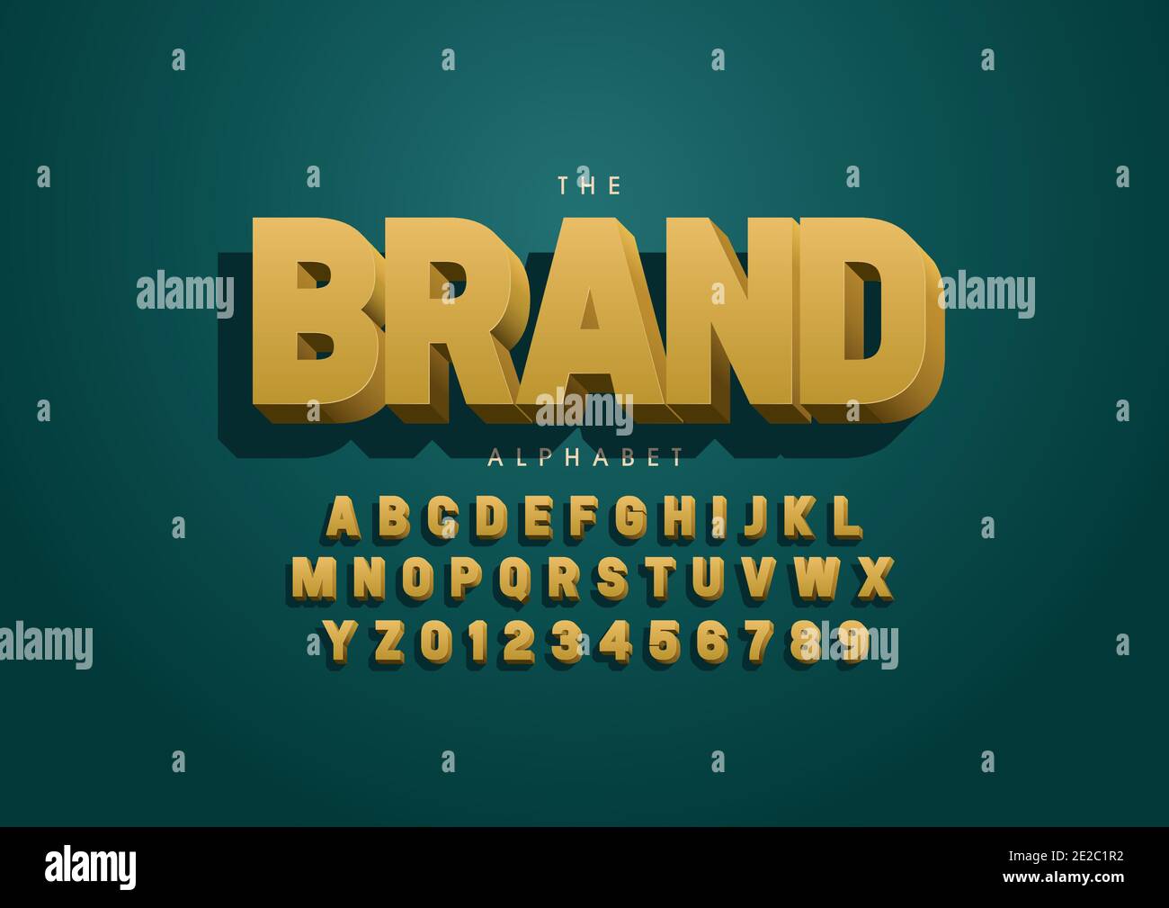 Vector of stylized alphabet and font Stock Vector Image & Art - Alamy