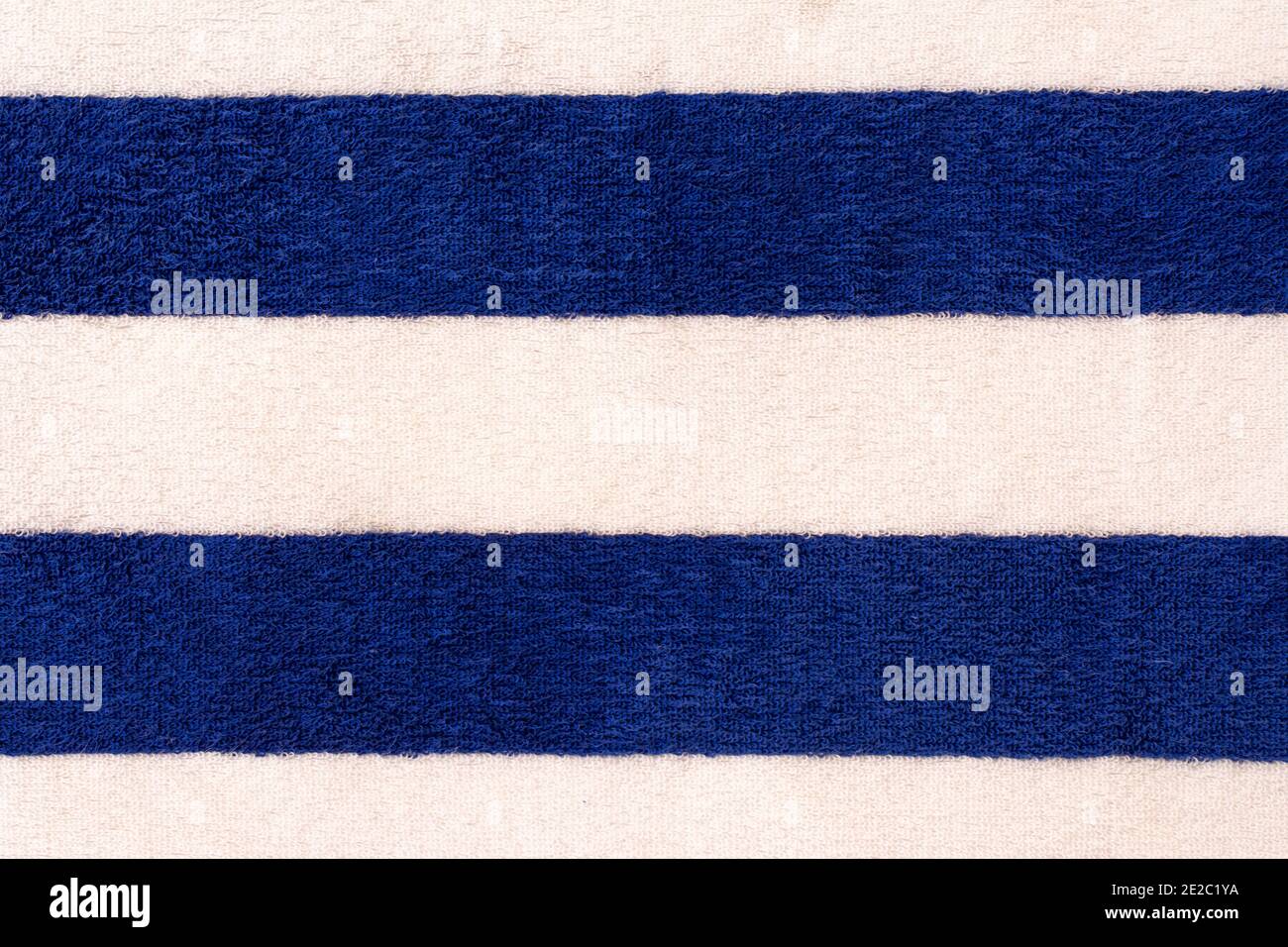 Closeup of a blue and white striped fabric texture Stock Photo - Alamy