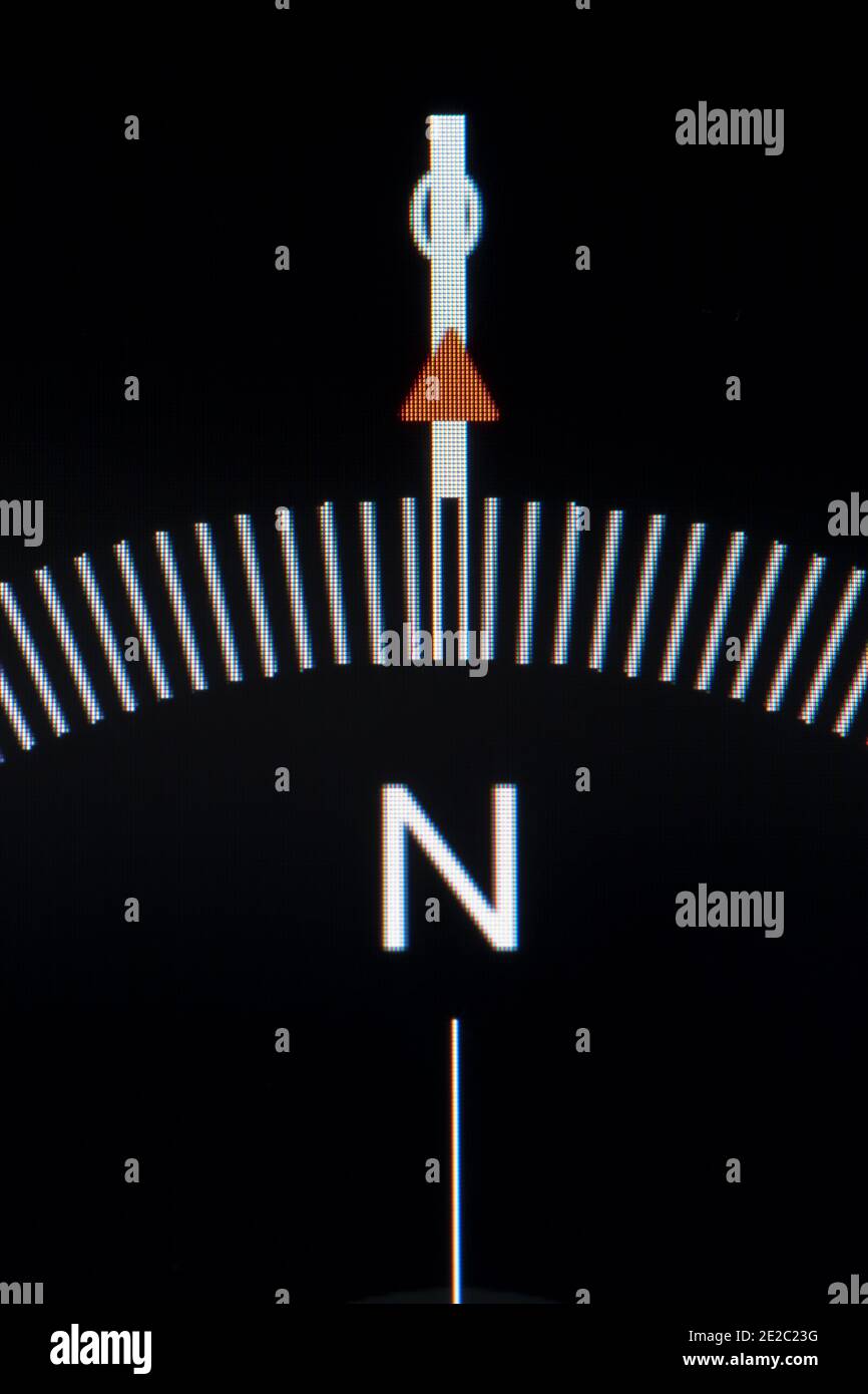 Compass needle pointing north hi-res stock photography and images - Alamy