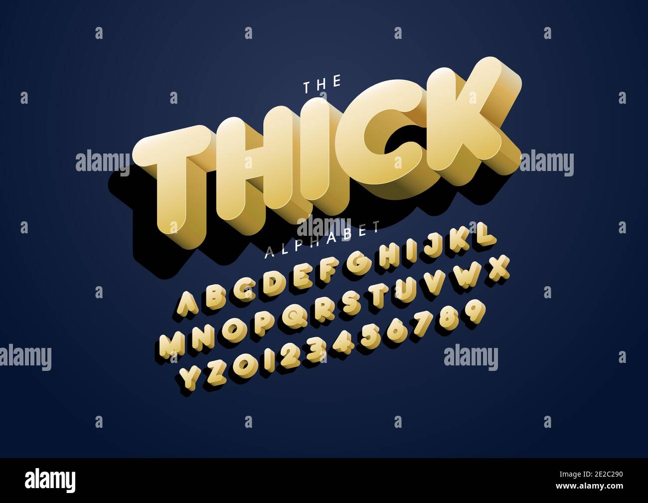 Vector of stylized alphabet and font Stock Vector Image & Art - Alamy