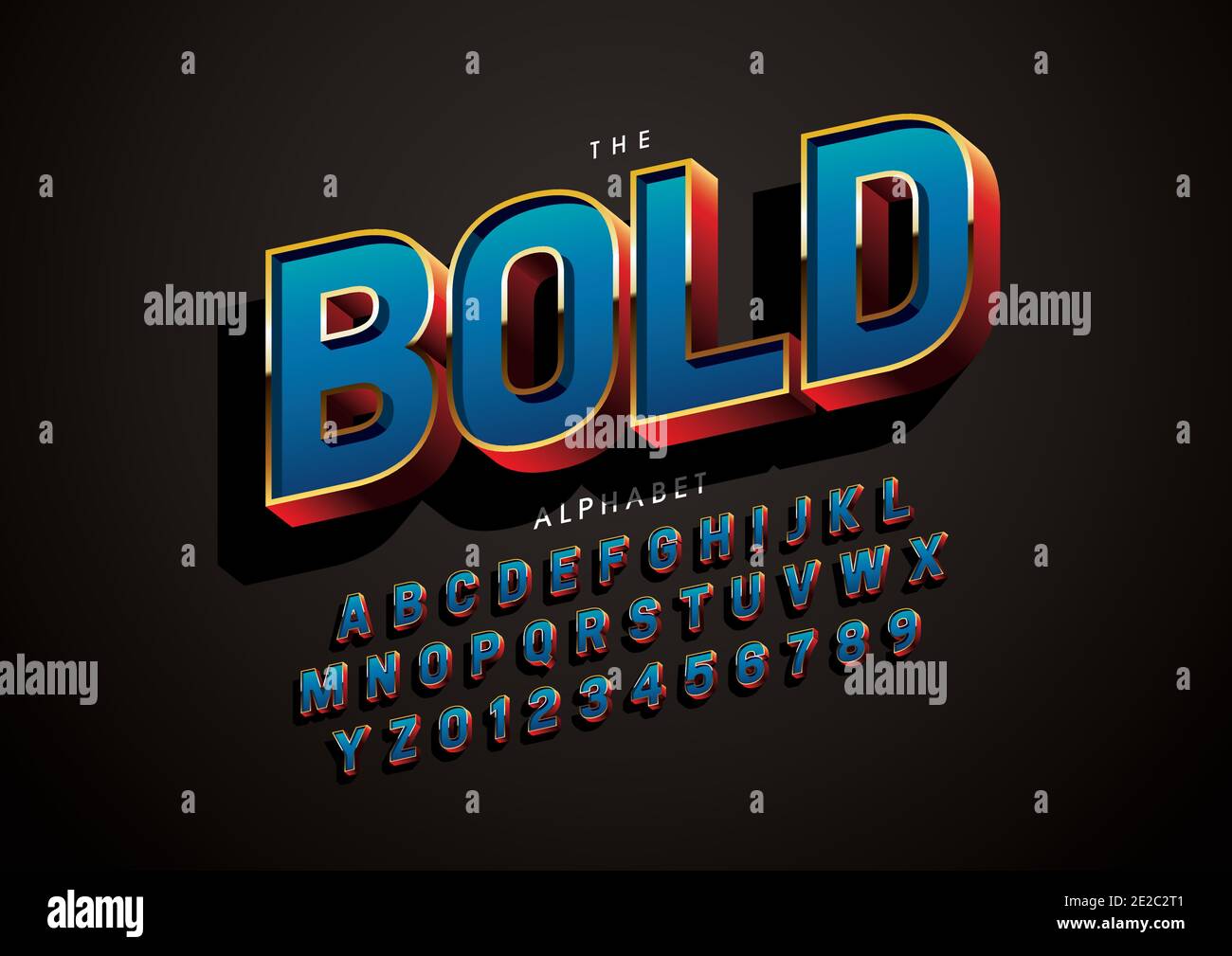 Vector of stylized alphabet and font Stock Vector Image & Art - Alamy