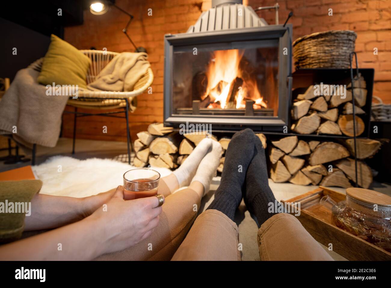 Tumblr Romantic Fireplace