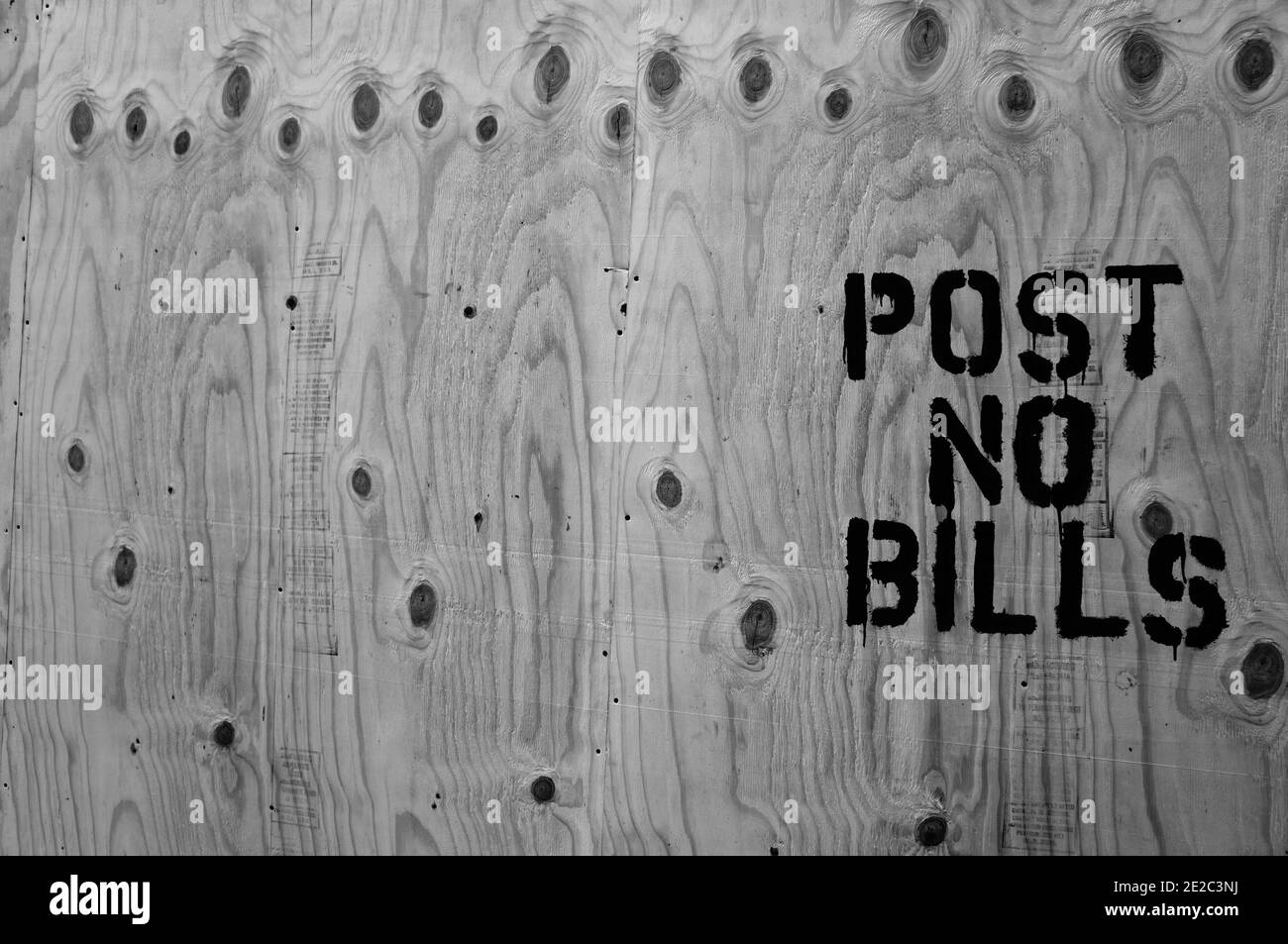 Sign no fur Black and White Stock Photos & Images - Alamy