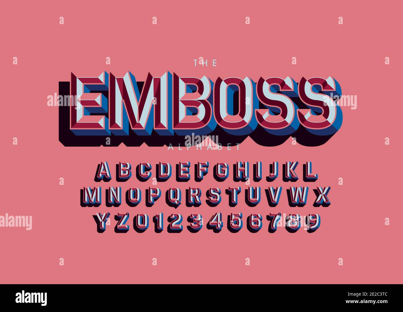 Vector of stylized alphabet and font Stock Vector Image & Art - Alamy