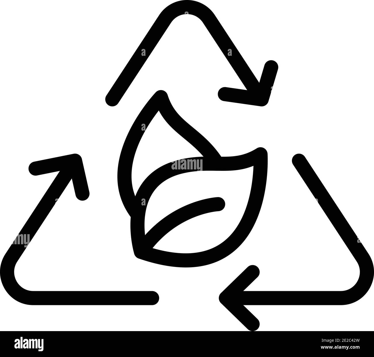 Natural resources icon. Outline natural resources vector icon for web ...