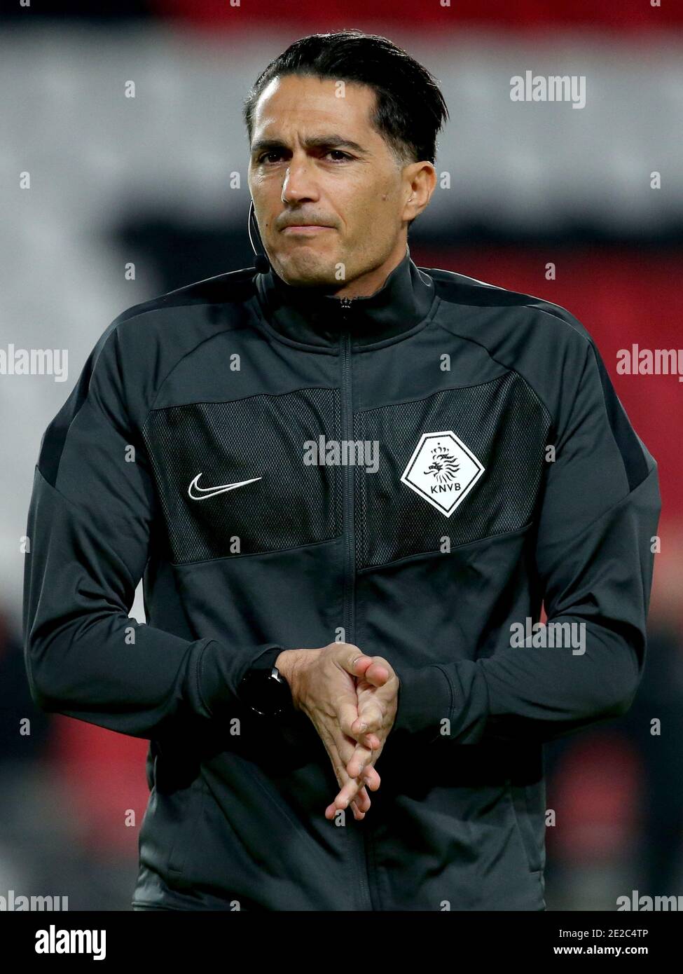 EINDHOVEN, NETHERLANDS - JANUARY 13: Referee Serdar Gozubuyuk during ...