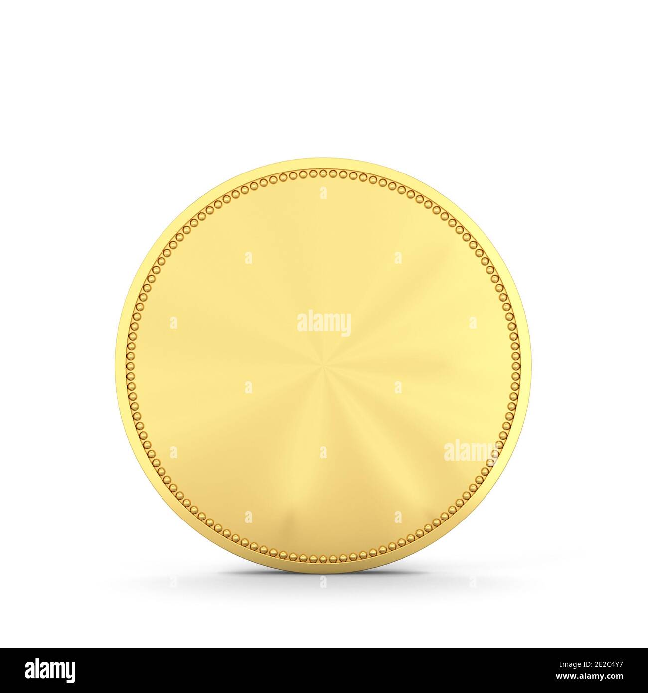 Blank Gold Coin
