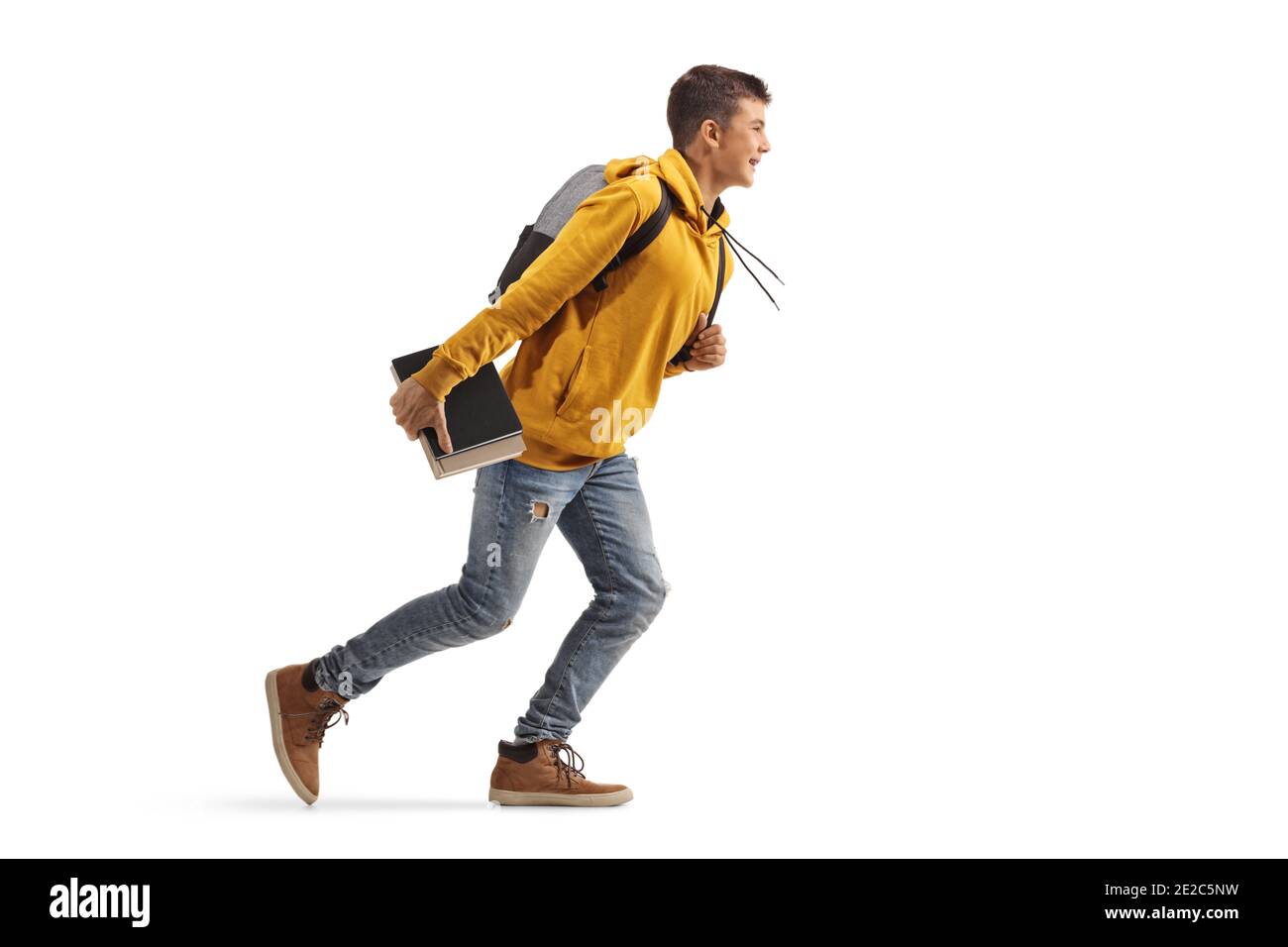 Teenager hoodie male running hi-res stock photography and images - Alamy