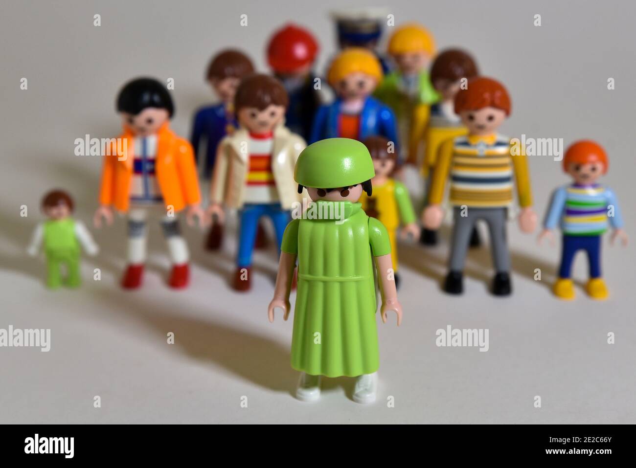 Playmobil NHS doctor, surgeon and patients Stock Photo - Alamy