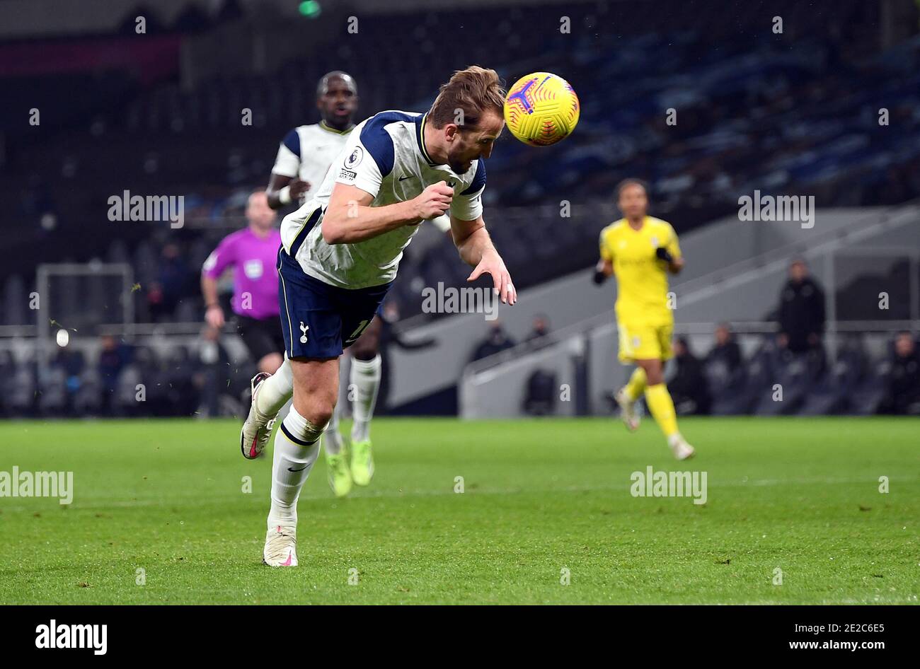 Tottenham Hotspur's Harry Kane scores his side's first goal of the game ...