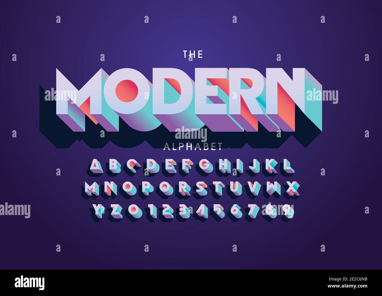 Vector of stylized alphabet and font Stock Vector Image & Art - Alamy