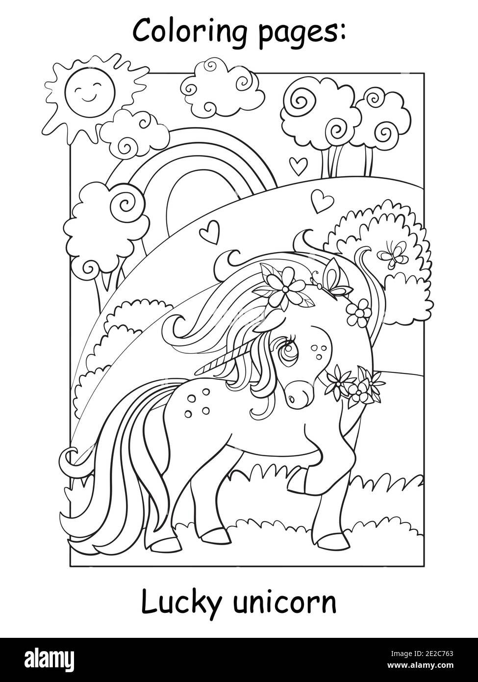Xenopus Coloring Page