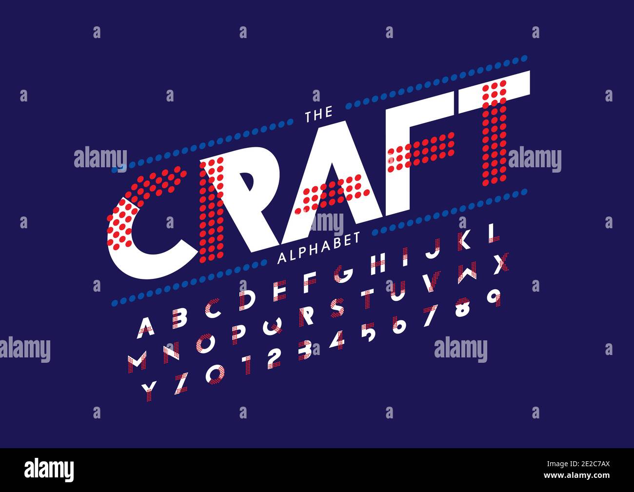 Vector of stylized alphabet and font Stock Vector Image & Art - Alamy