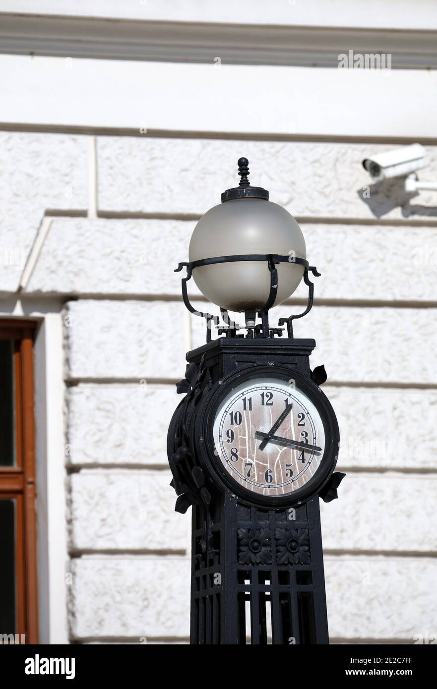 Court Palace Clock Stock Photo - Alamy