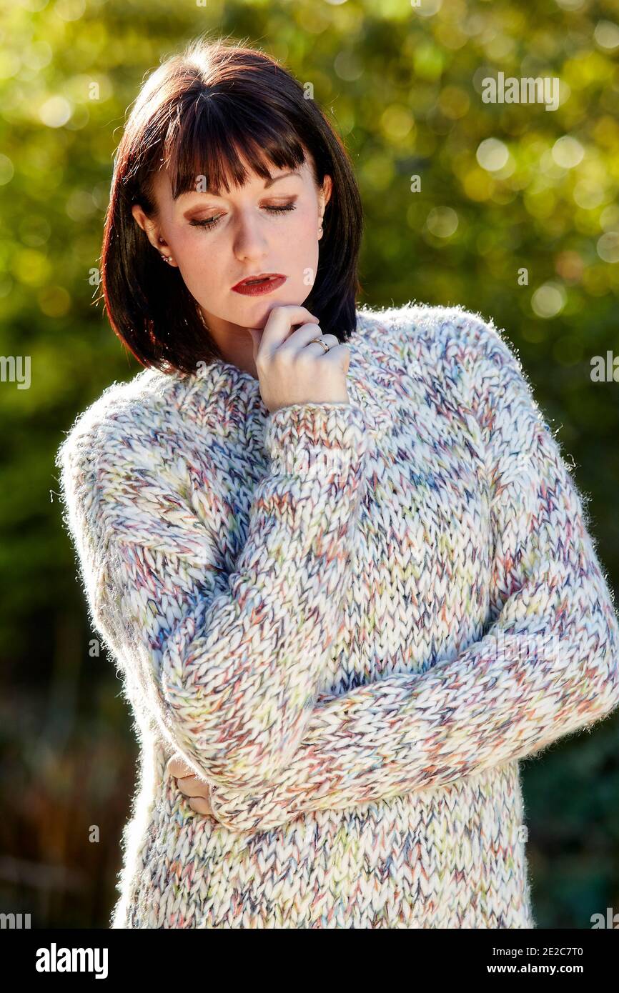 Concern concerned anxious anxiety hi-res stock photography and images ...