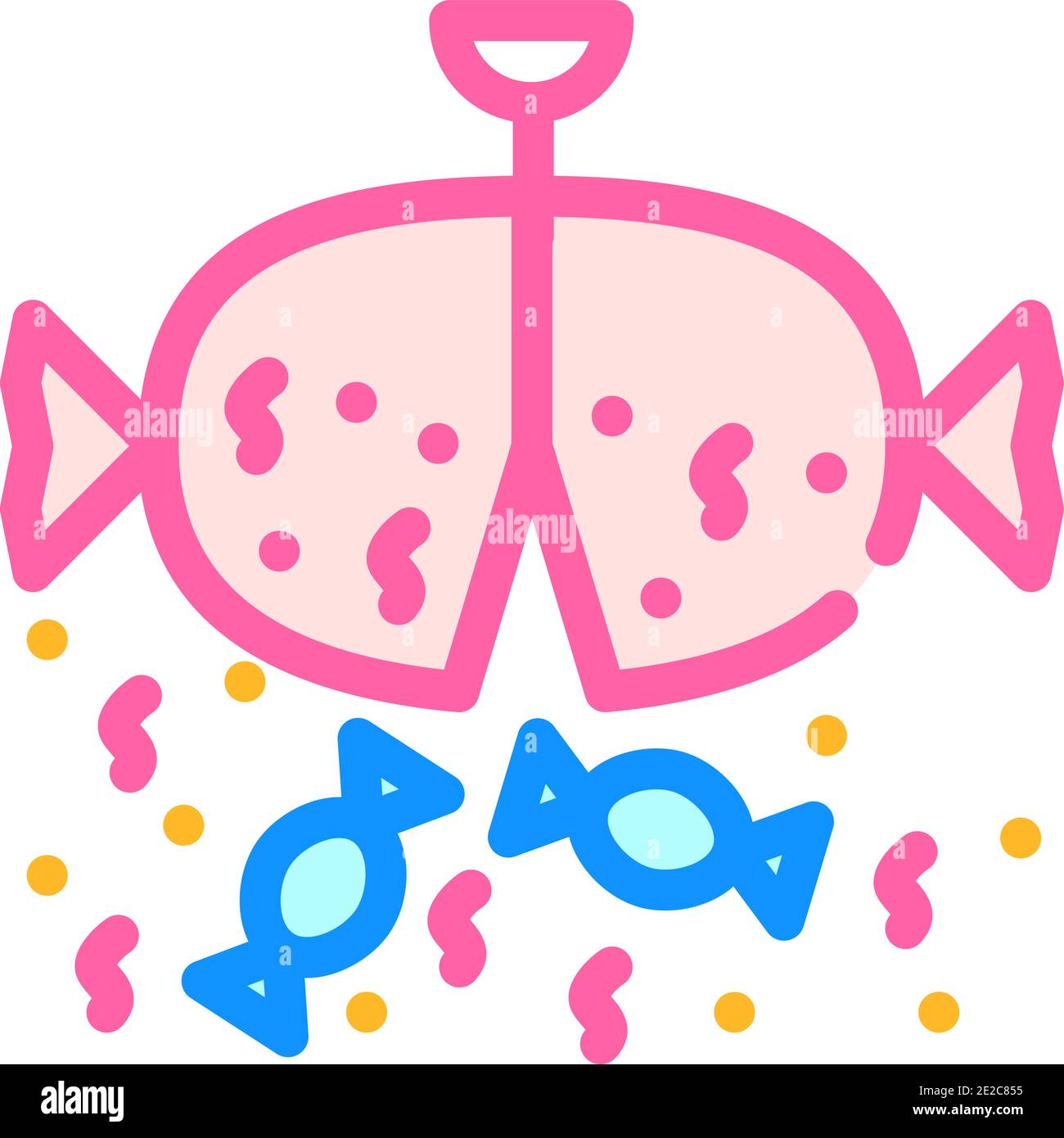 Pinata cake Cut Out Stock Images & Pictures - Alamy