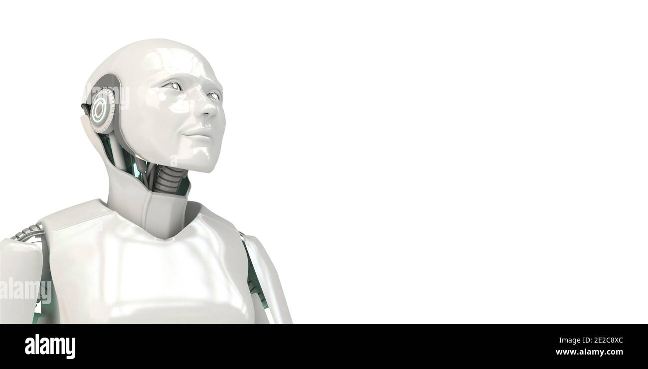 Illustration of the concepts of science, technology, and artificial ...