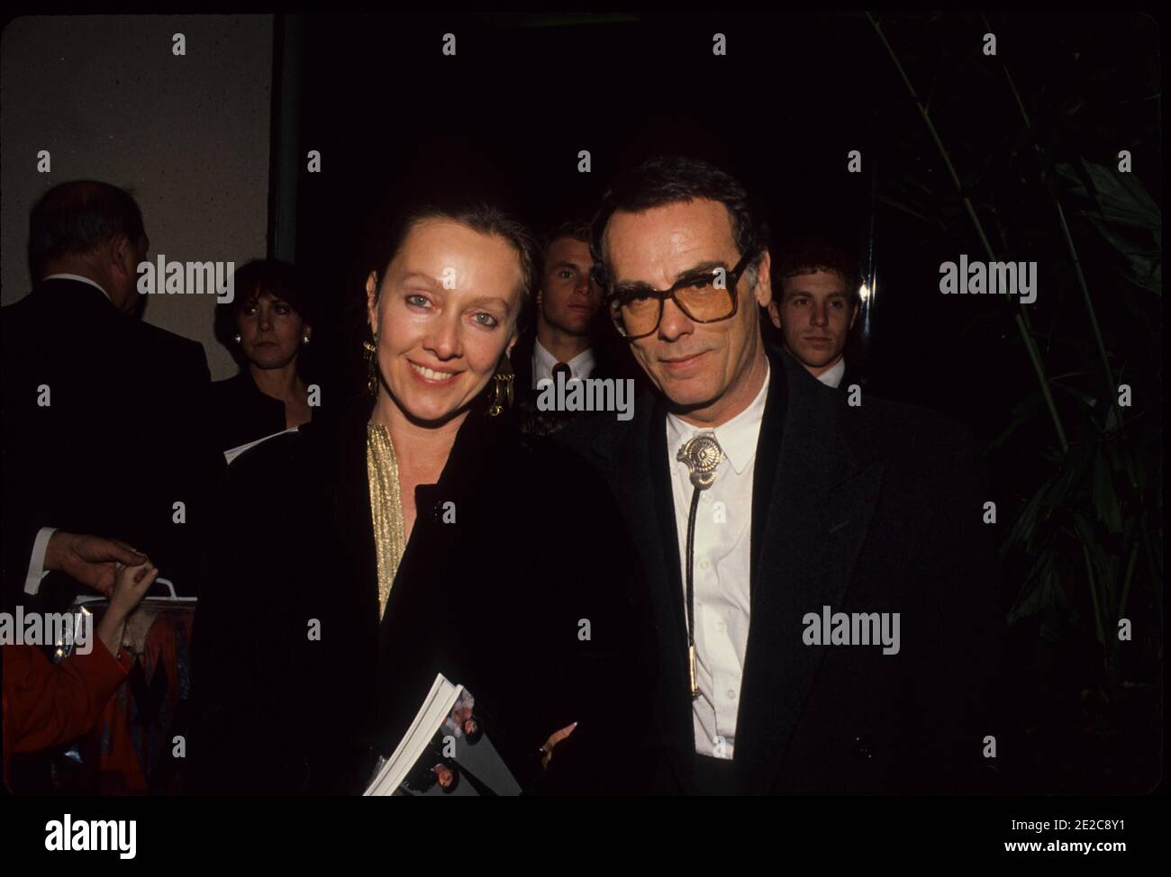 Dean Stockwell with wife 1990f9431 Credit: Ralph Dominguez/MediaPunch ...