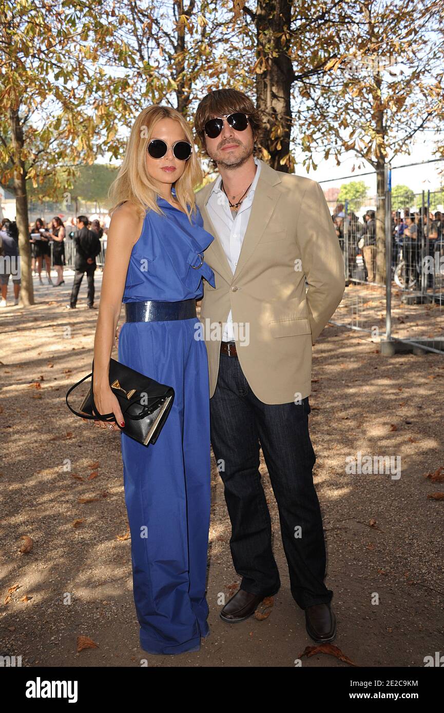 Rachel Zoe and Rodger Berman attending the Viktor & Rolf Spring-Summer ...
