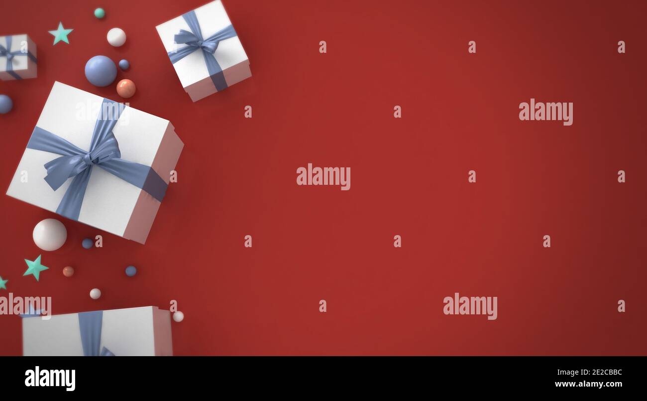 Gift Box Concept Illustration Stock Photo - Alamy