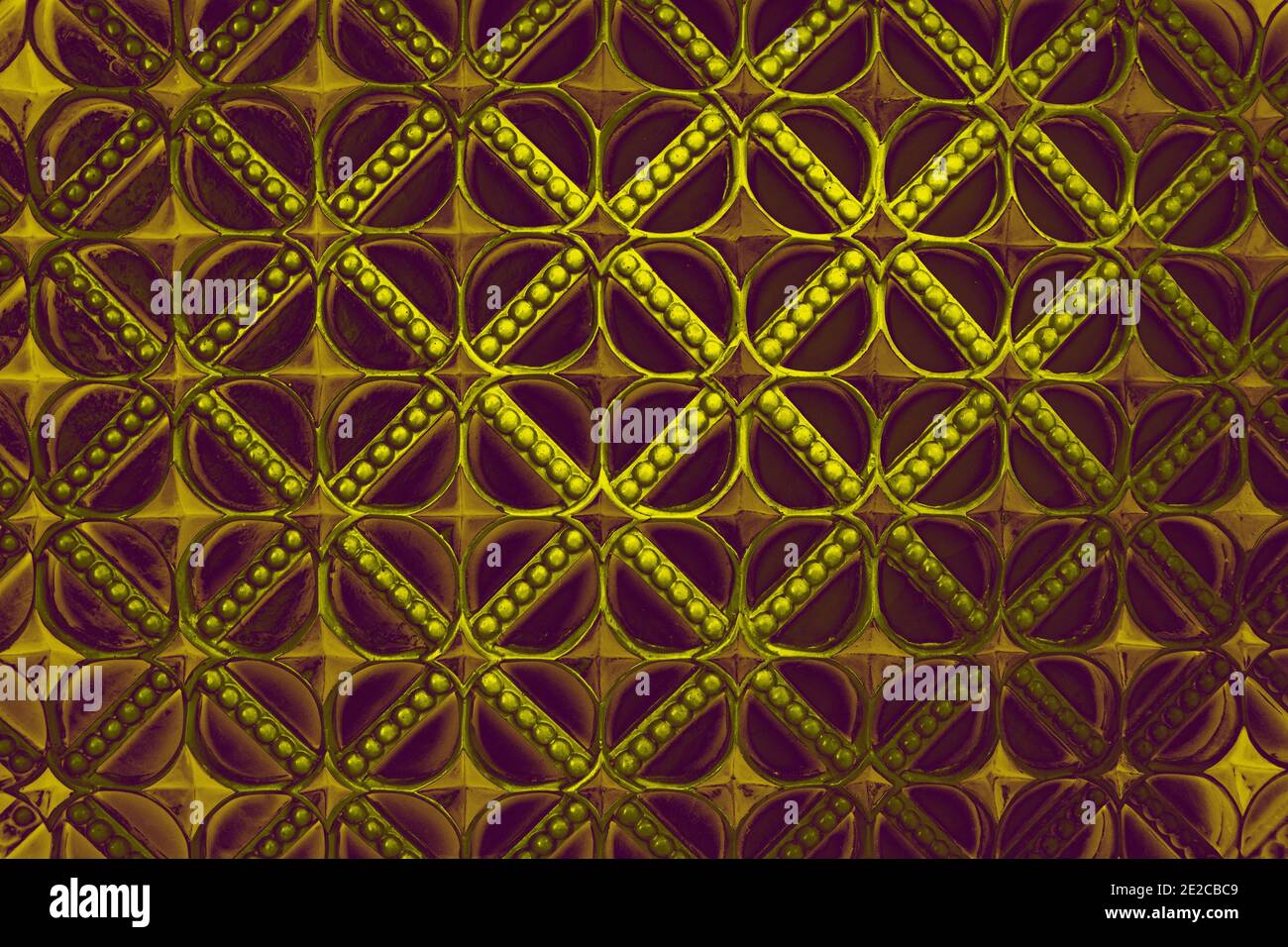 Golden net pattern with furniture brown accent Stock Photo - Alamy