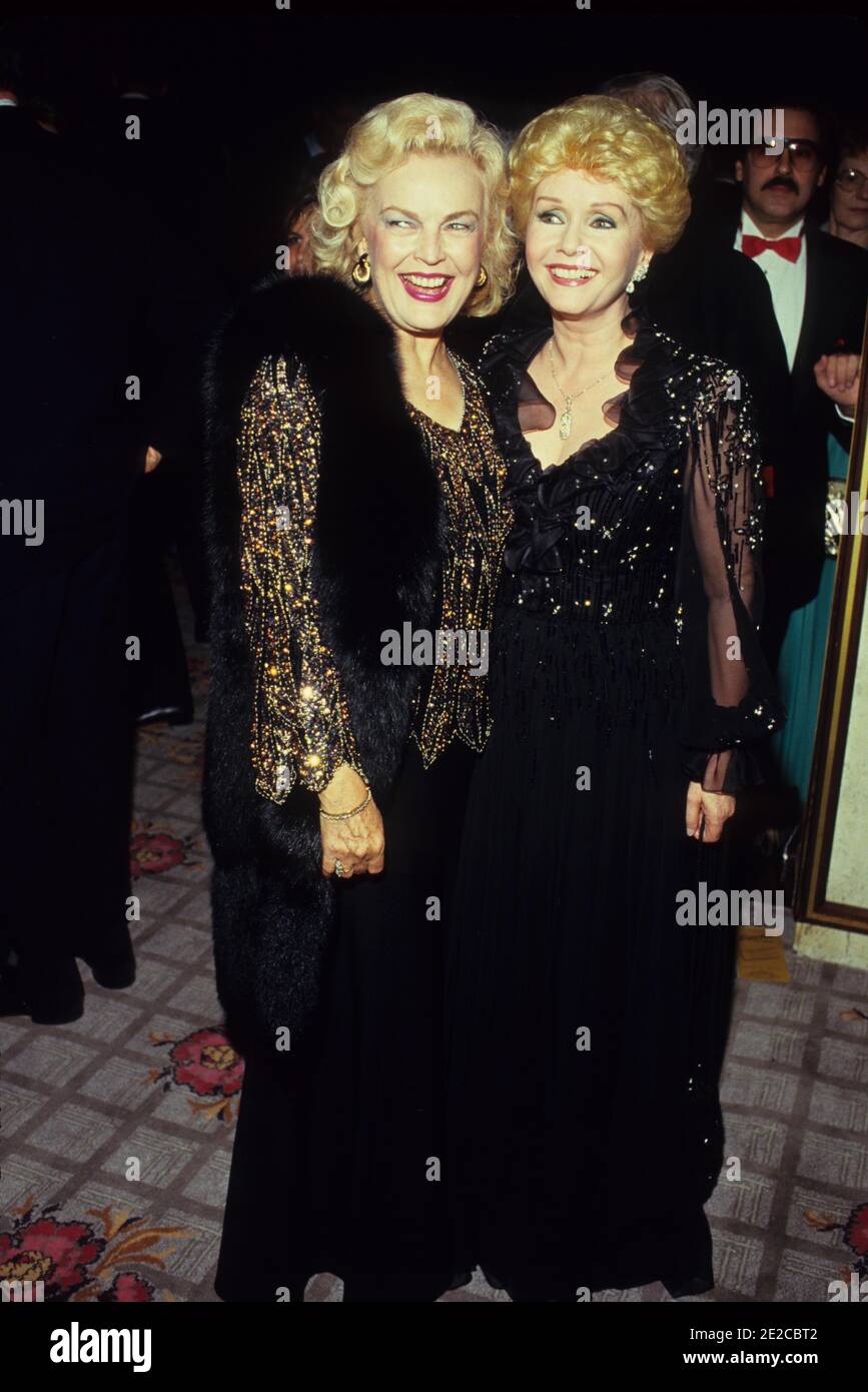 DEBBIE REYNOLDS with June Haverf3420 Credit: Ralph Dominguez/MediaPunch ...