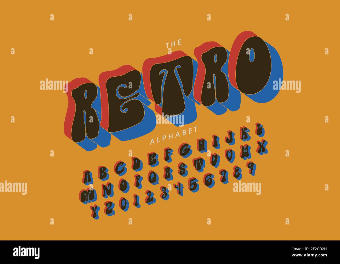 Vector of stylized alphabet and font Stock Vector Image & Art - Alamy