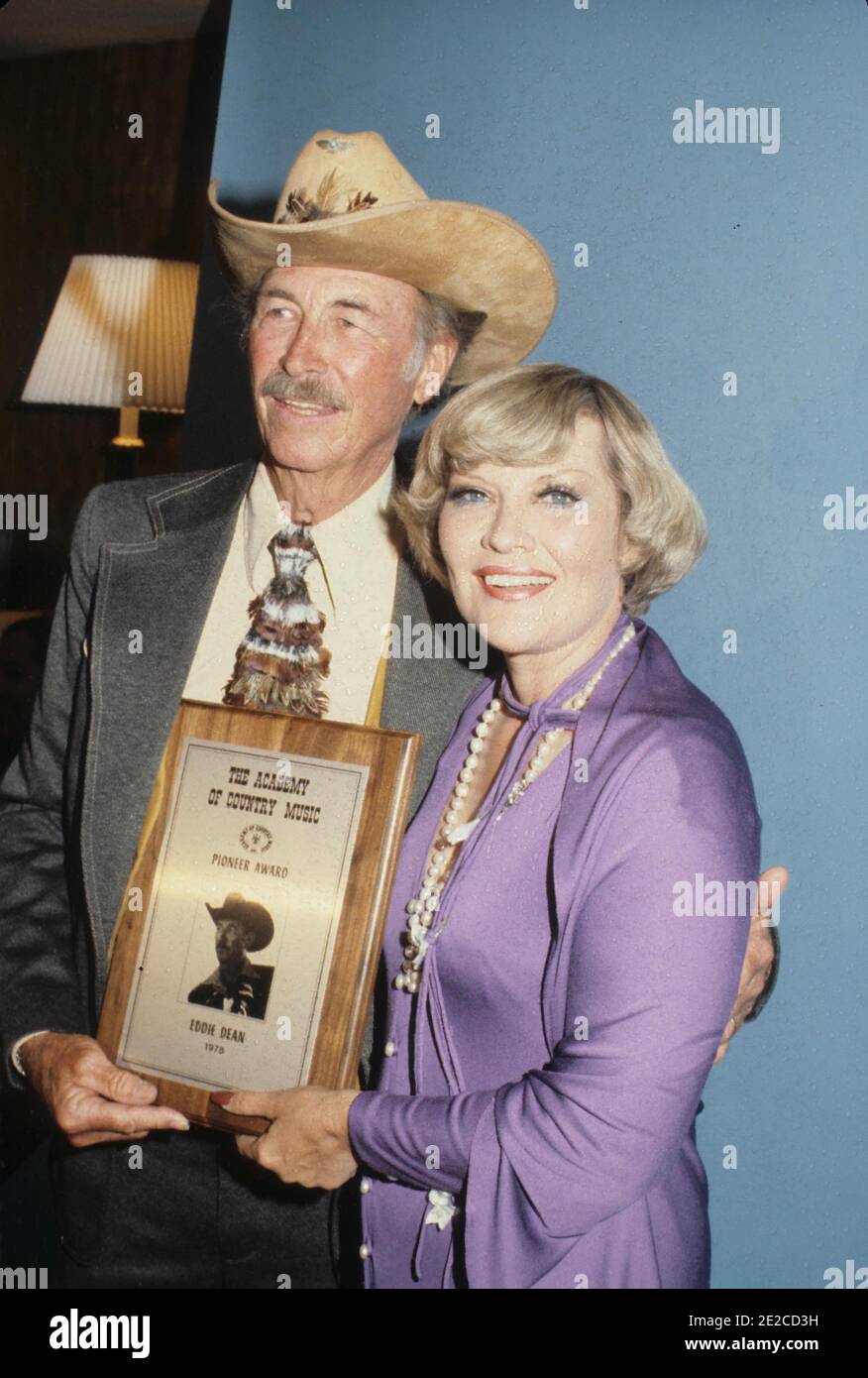 Patti Page with Eddie Dean in 1978 Credit: Ralph Dominguez/MediaPunch ...