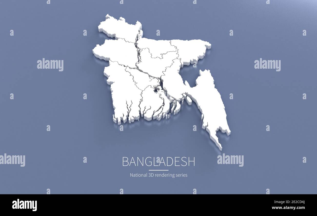 Bangladesh map hi-res stock photography and images - Alamy