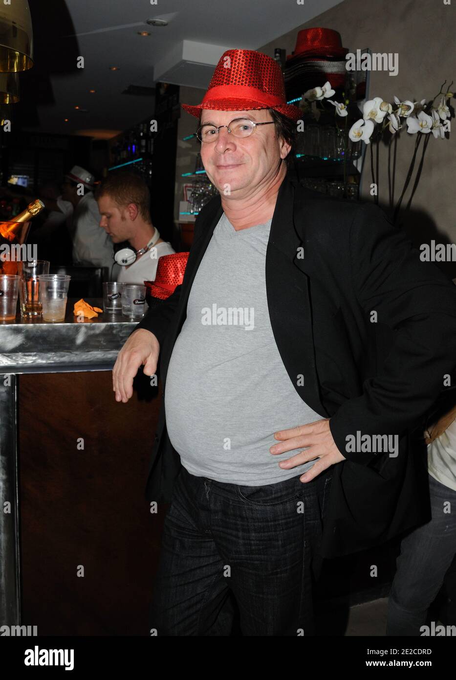 Francois Rollin attending the opening party of the 'Zaza Bar' in Paris ...
