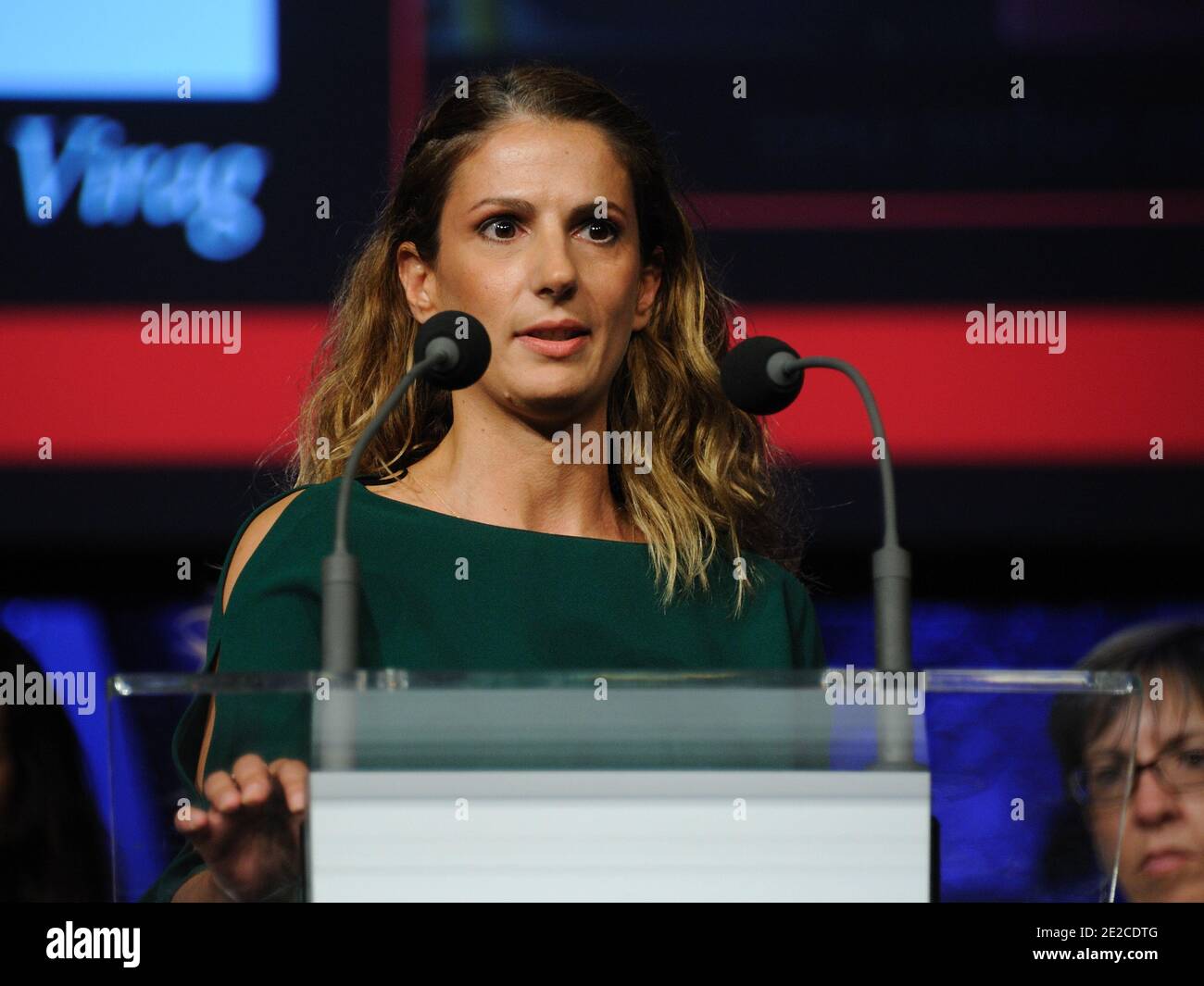 Vanessa Virag attending the 2011 Clarins Award of the 'Femme ...