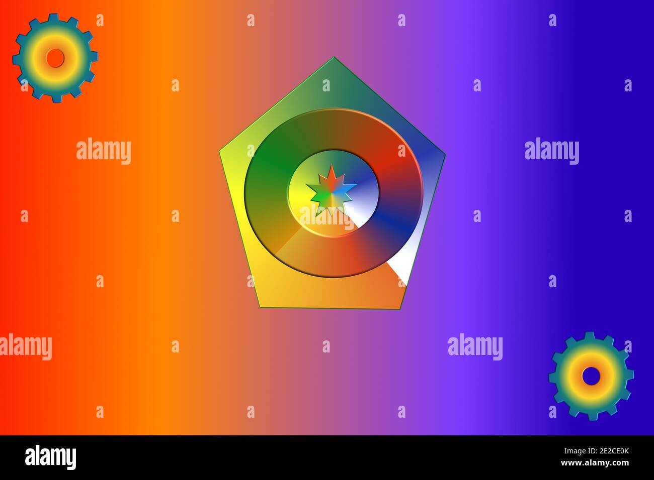 Pentagon pattern hi-res stock photography and images - Alamy