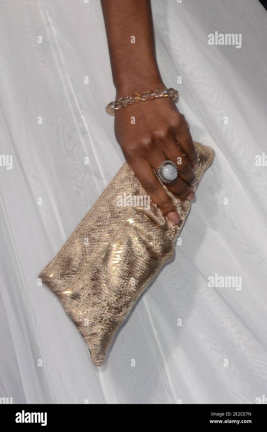 Enisha Brewster arriving for Paramount pictures premiere of 'Footloose ...