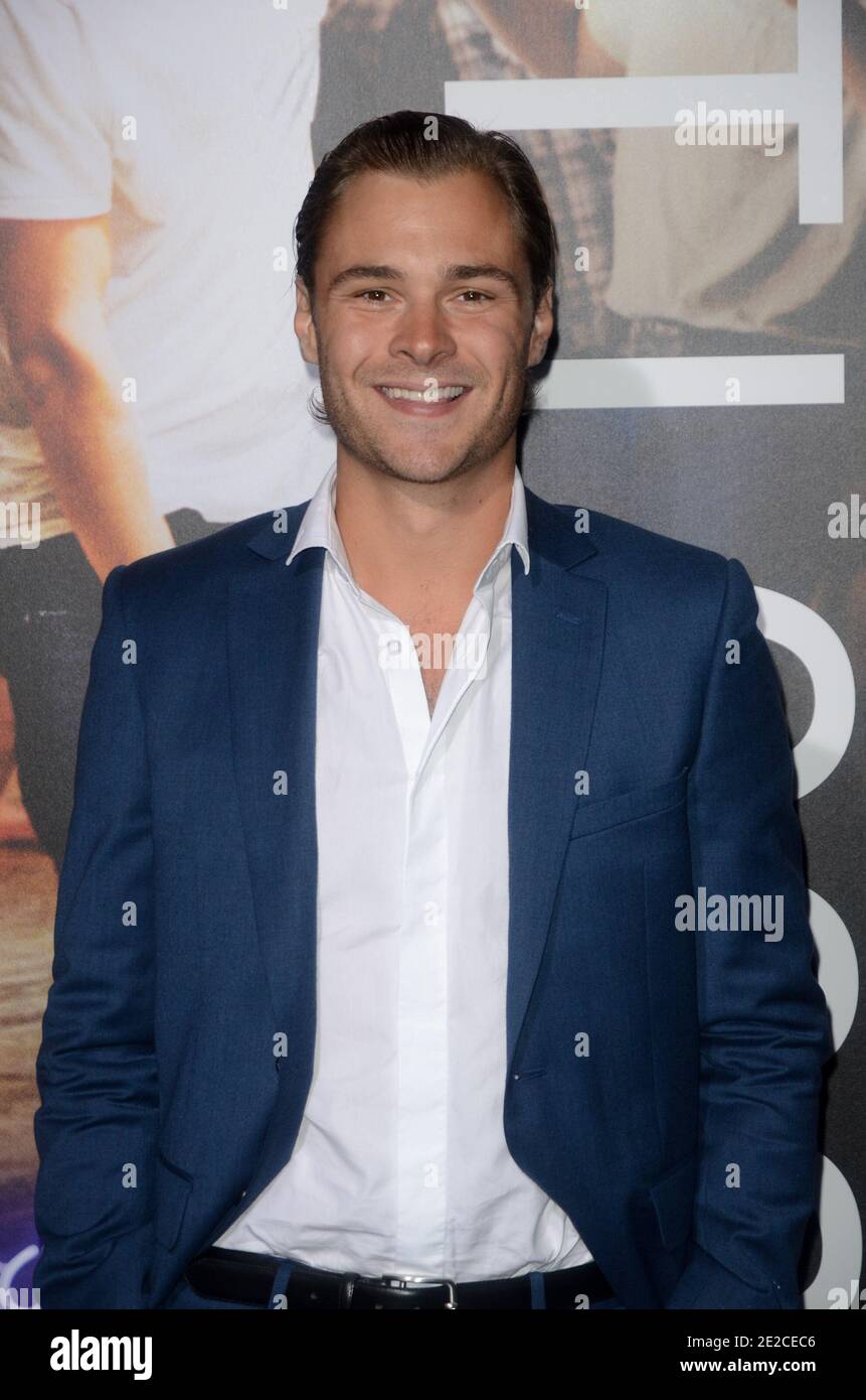 Patrick John Flueger arriving for Paramount pictures premiere of ...