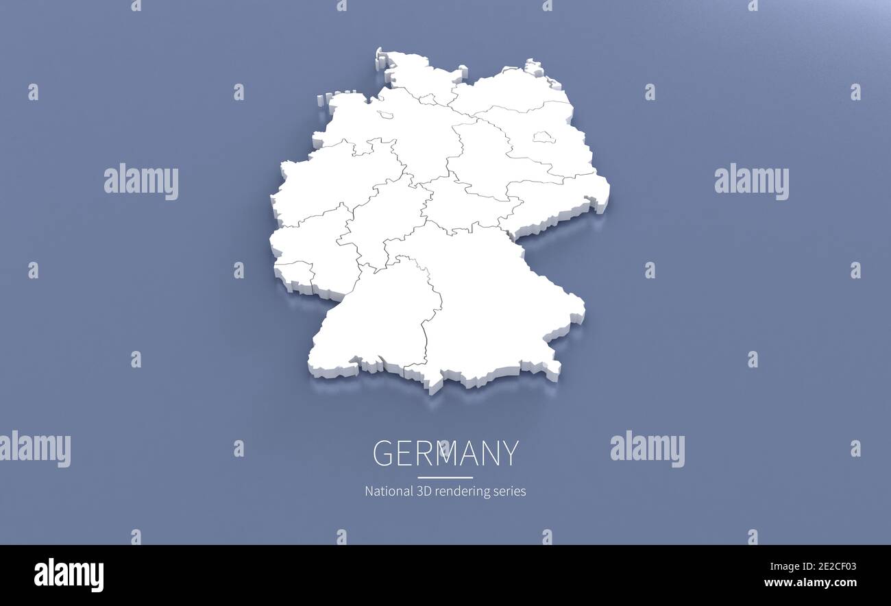Germany maps hi-res stock photography and images - Alamy