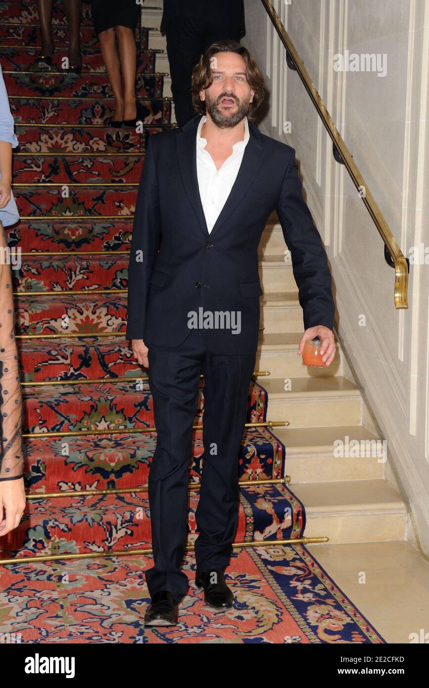 Frederic Beigbeder attending the 'Kate Moss for Fred' presentation and ...