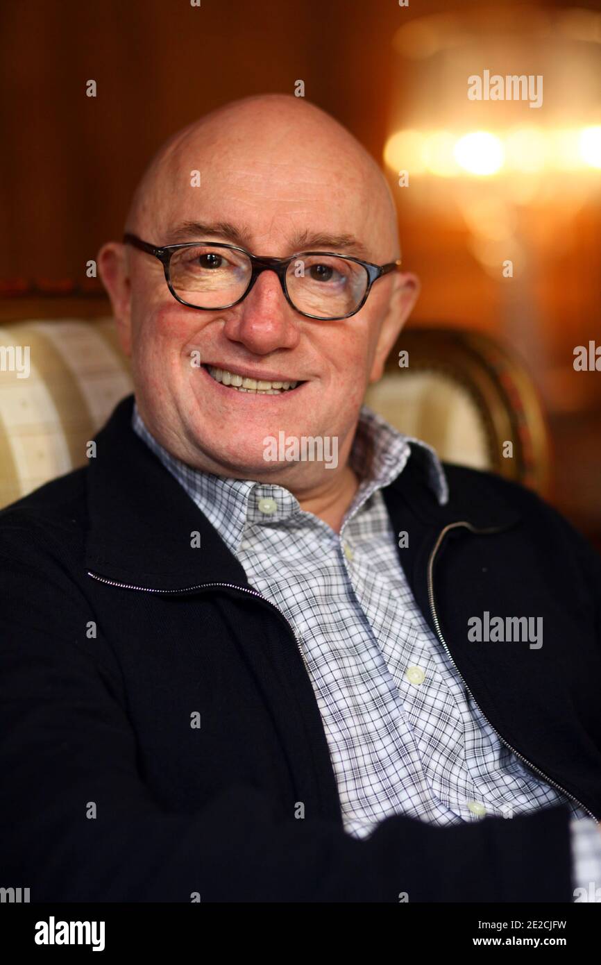 French actor Michel Blanc poses before press conference for the ...