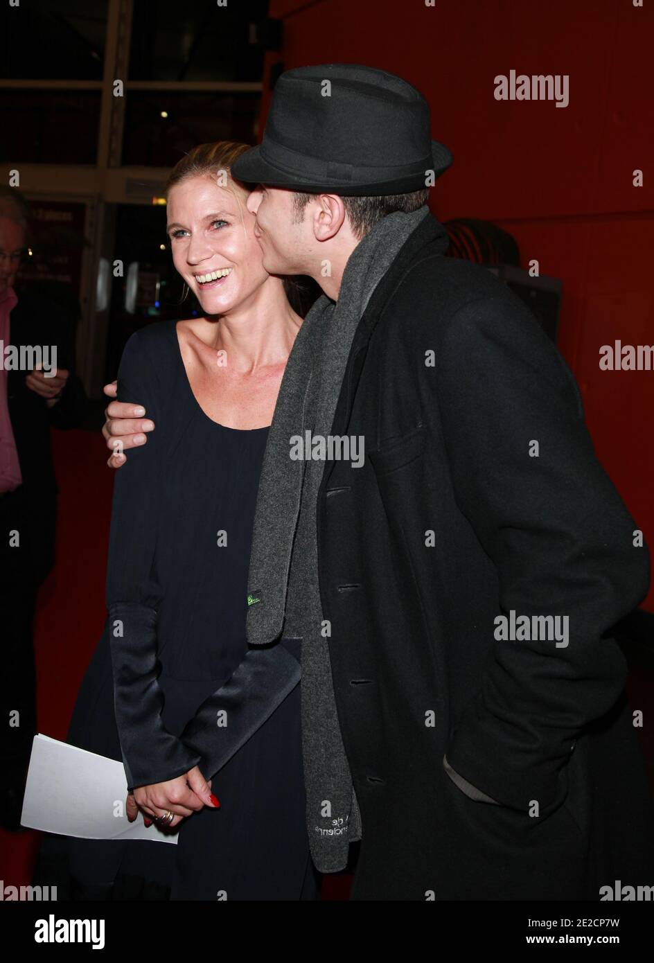 Sarah Lelouch and Johan Libereau pose during 'The 'Festival 2 Cinema de ...