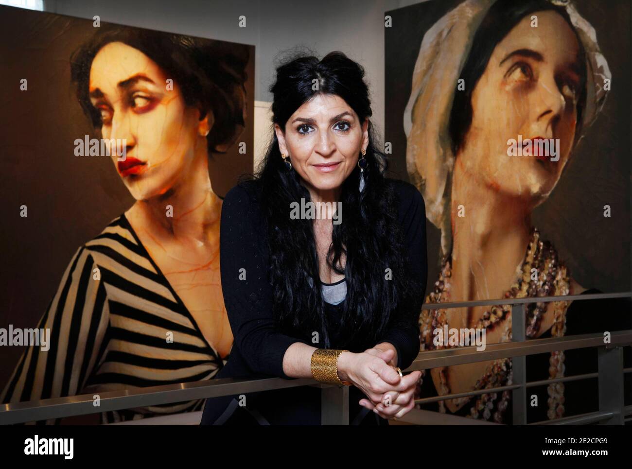 Spanish born painter Lita Cabellut presents 35 paintings of Coco Chanel ...