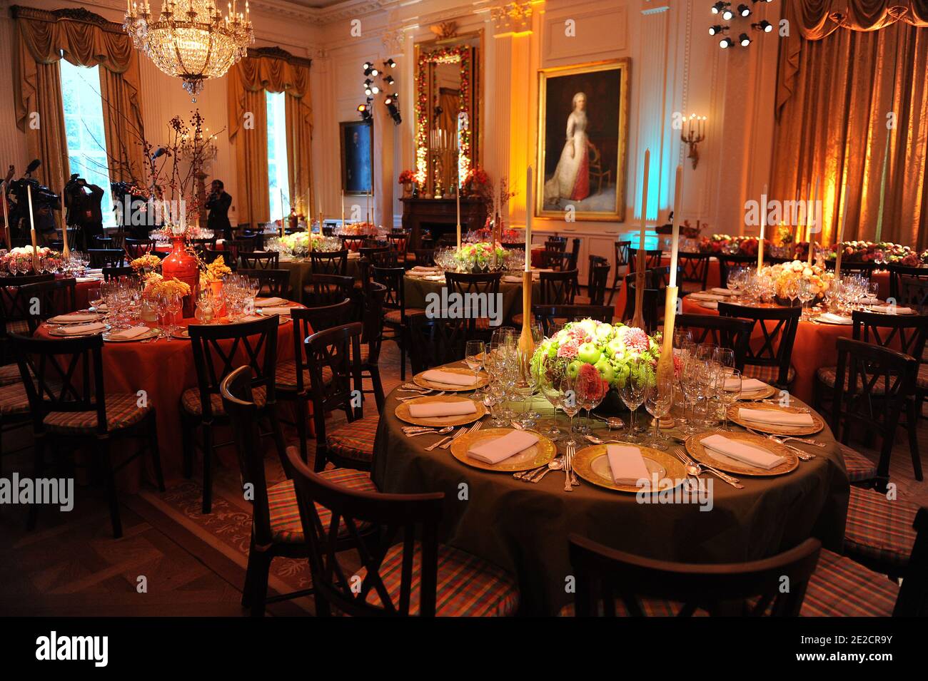 State Dinner preview for the visit of the South Korean President in the ...