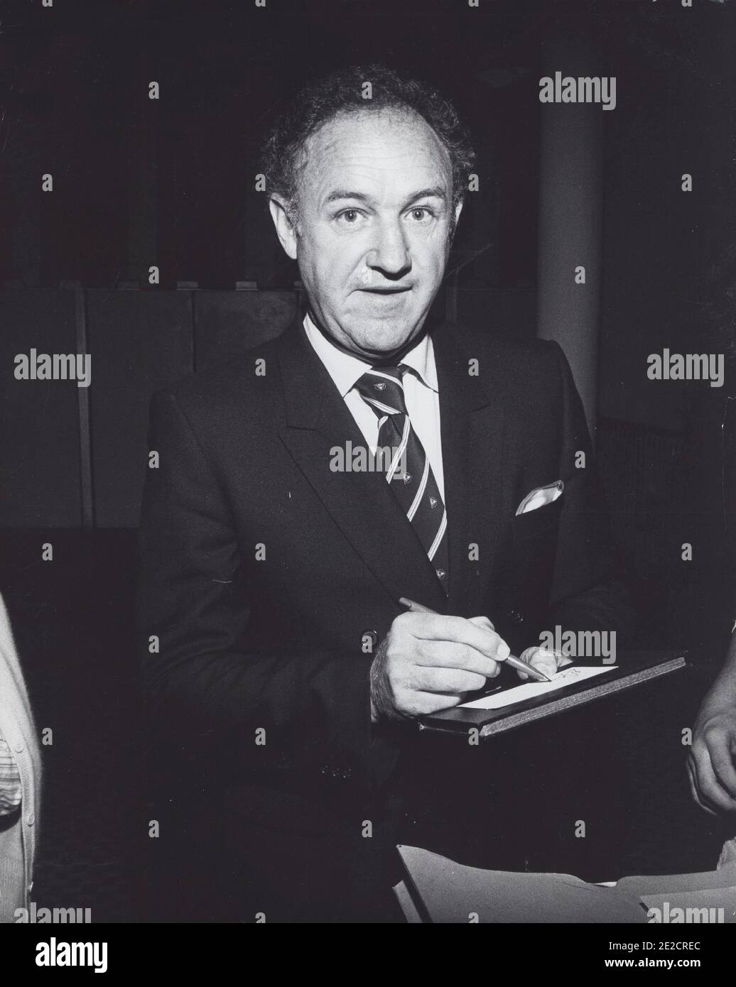 GENE HACKMANCredit: Ralph Dominguez/MediaPunch Stock Photo - Alamy