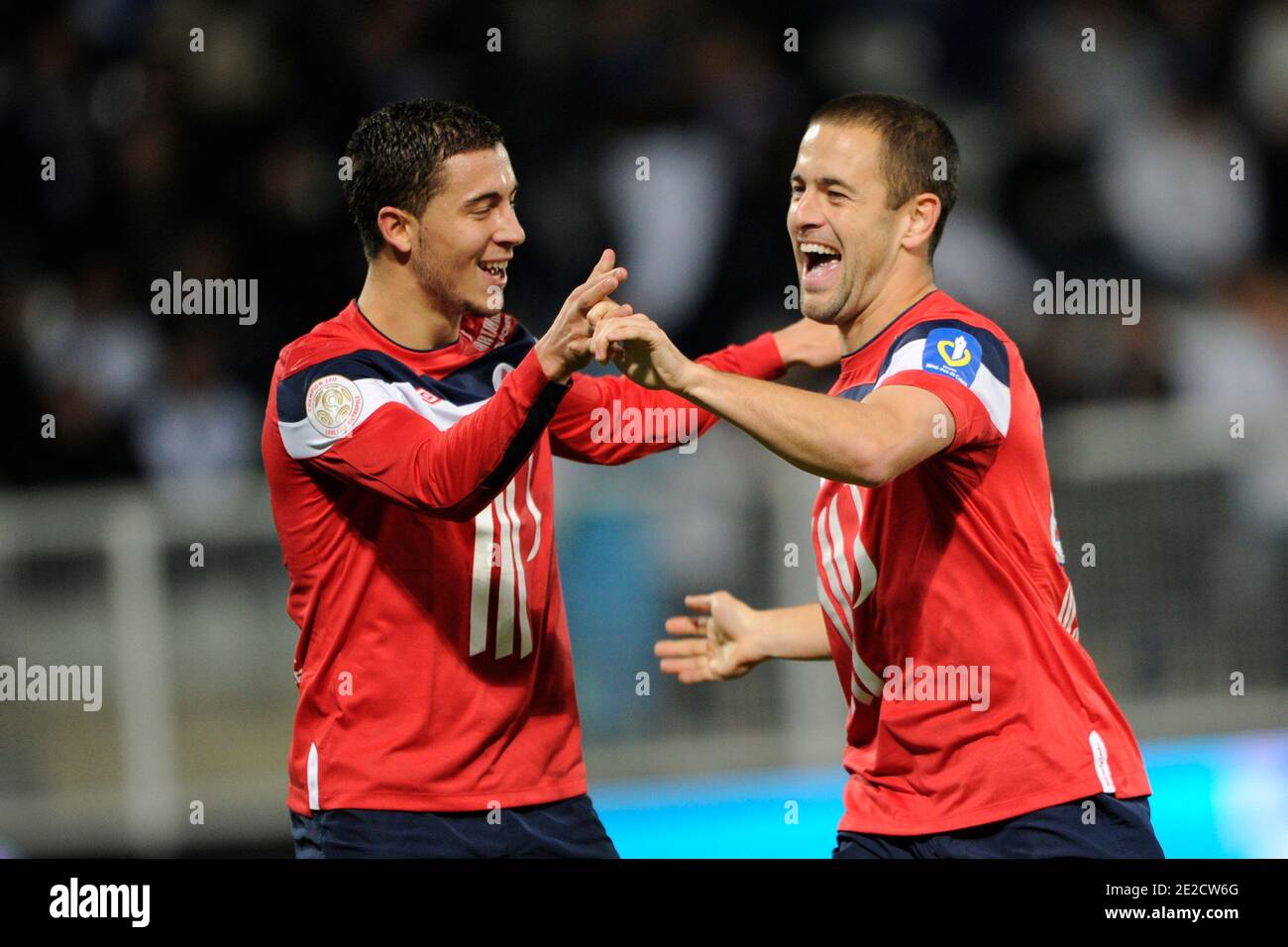 Eden hazard lille goal hi-res stock photography and images - Alamy