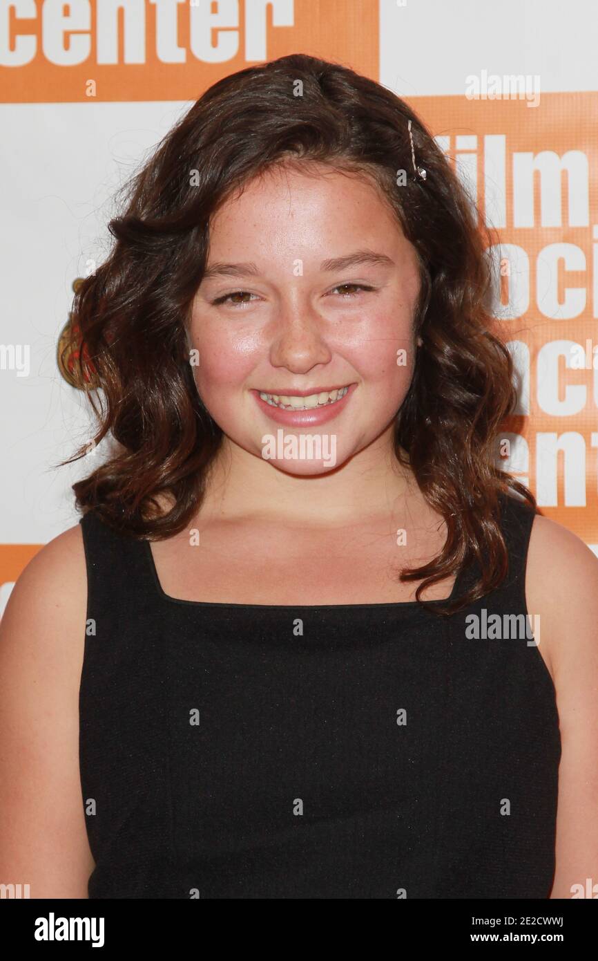 Amara Miller attends the New York Film Festival Closing Night Gala ...