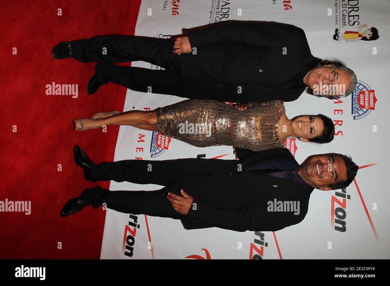 edward James Olmos Eva Longoria and George Lopez attend the 'Padres ...
