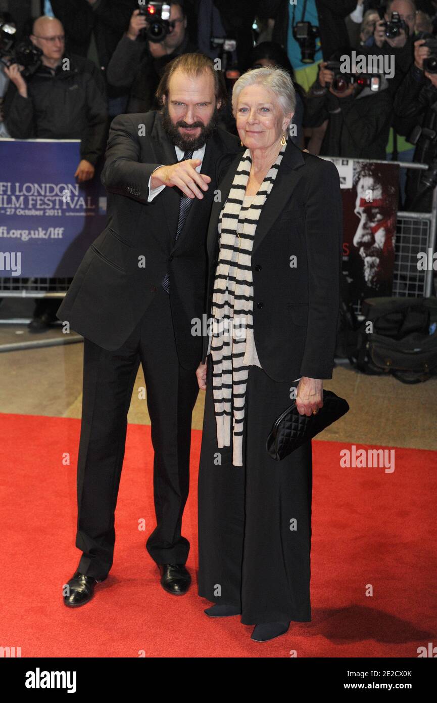 Ralph Fiennes and Vanessa Redgrave attend the 'Coriolanus' screening ...