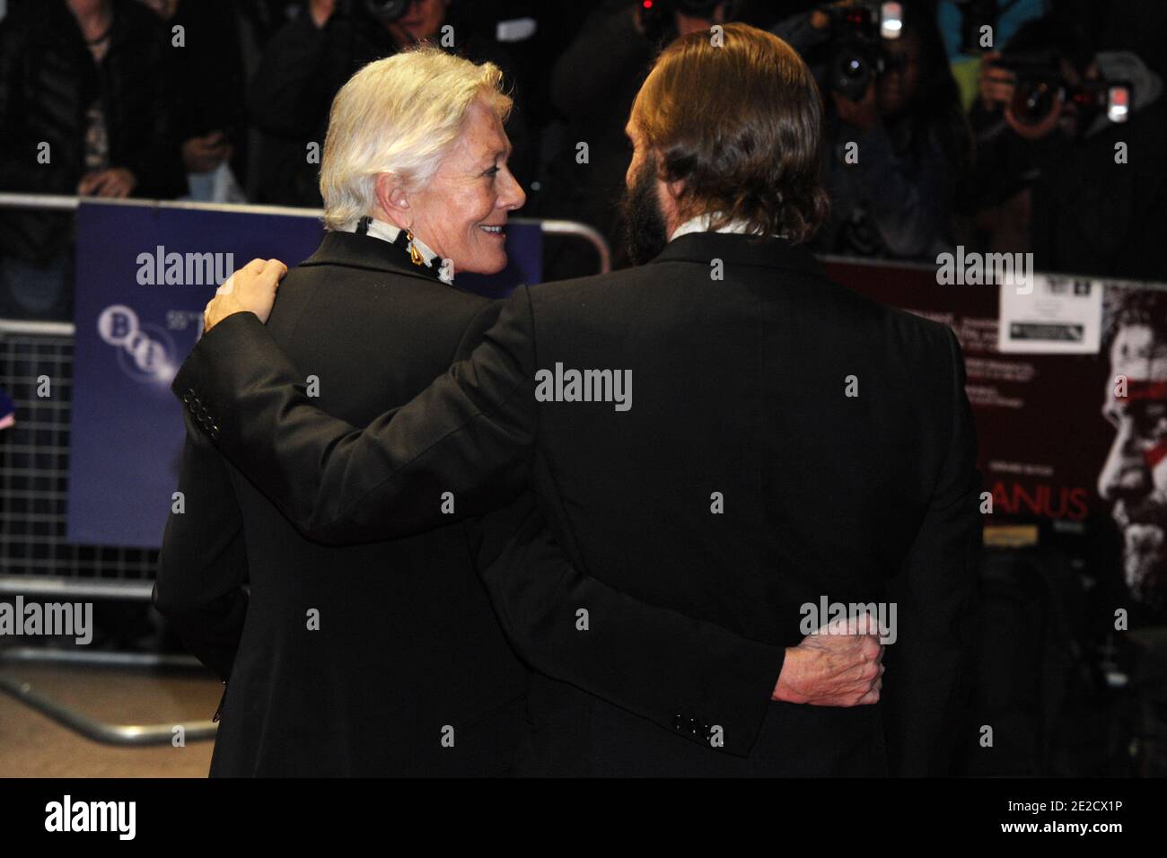 Ralph Fiennes and Vanessa Redgrave attend the 'Coriolanus' screening ...